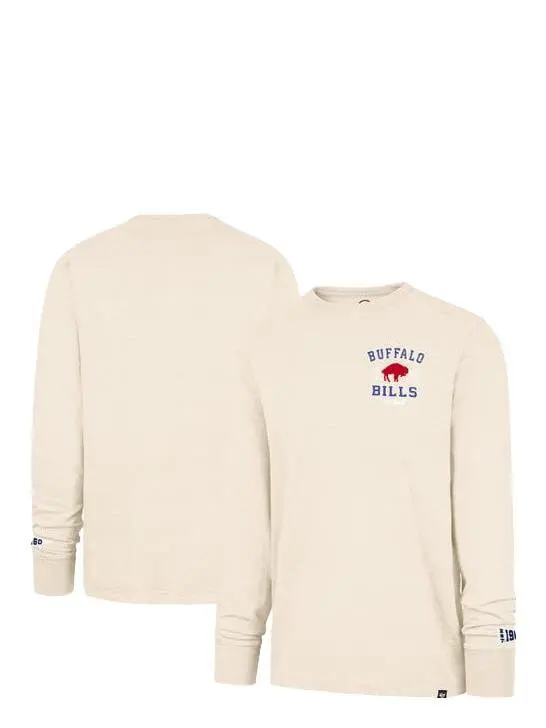 '47 Buffalo Bills Heavy Slub Long Sleeve T-shirt - Tan