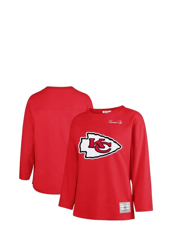 '47 47 Kansas City Chiefs Game Nod Timeless Long Sleeve T-shirt - Red