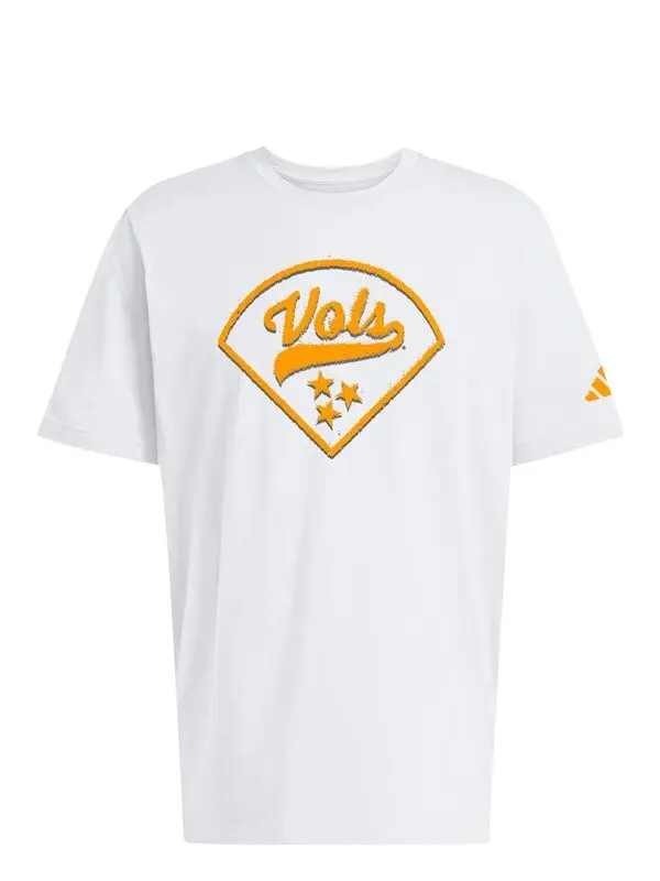 Adidas Tennessee Volunteers Baseball Fresh T-shirt - White