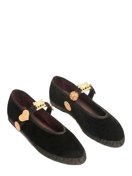 FLABELUS Pierre Glacier Night Mary Jane Flat - Black