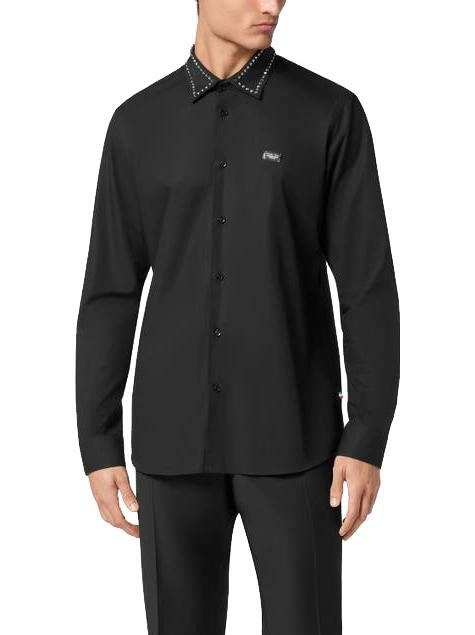 Philipp Plein Shirt Slim Fit Sugar Daddy - Black
