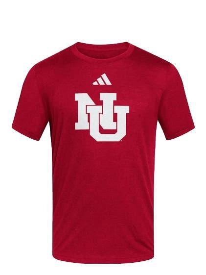 Adidas Nebraska Huskers Vault Blend T-shirt - Scarlet