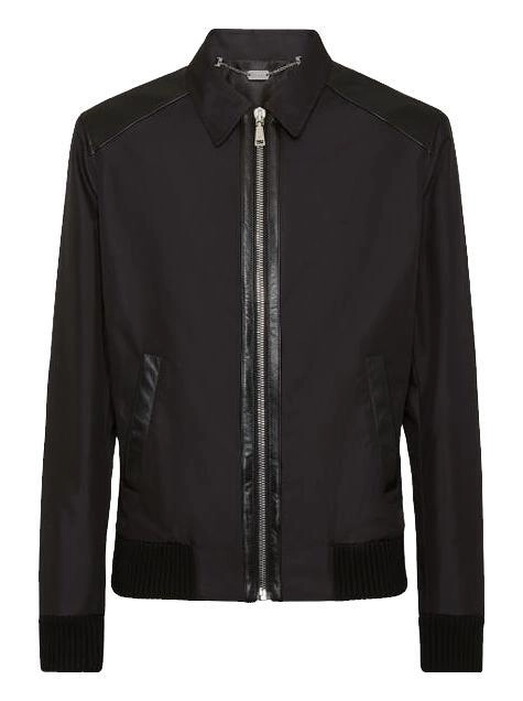 BILLIONAIRE Bomber Shirt Collar - Black