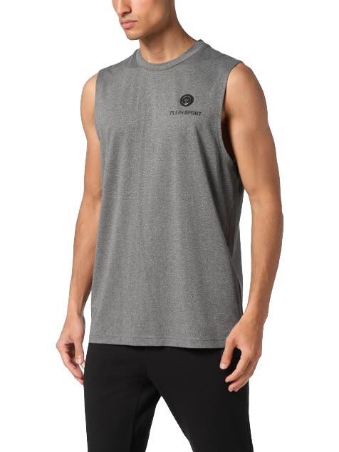 PLEIN SPORT Tank Top - Black