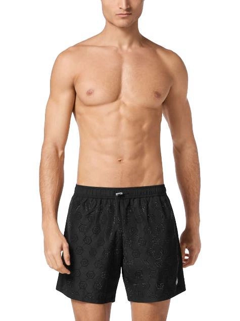 Philipp Plein Beachwear Shorts - Black