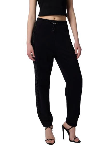 Philipp Plein Joggers Strass Band - Black