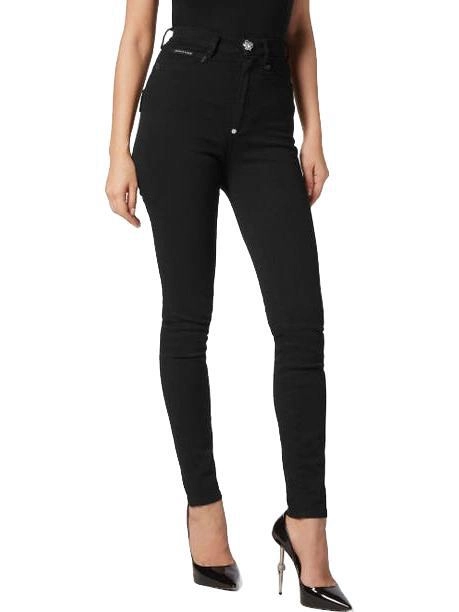 Philipp Plein Super High Waist Jegging Skull - Summernight