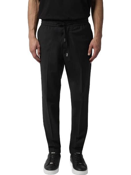 Philipp Plein Wool Gigolo Fit Trousers - Black