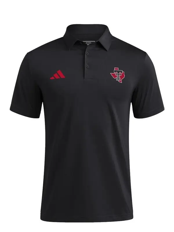 Adidas Texas Tech Red Raiders Ultimate 365 Solid Polo - Black