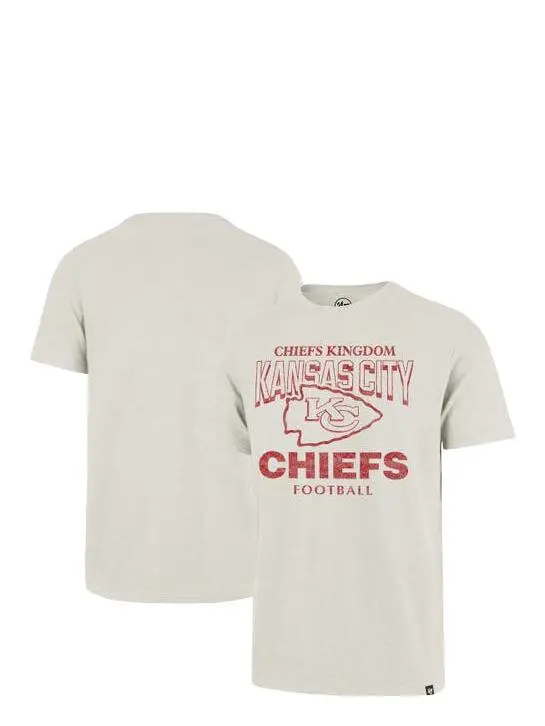 '47 Kansas City Chiefs Head On Scrum Slub T-shirt - Natural