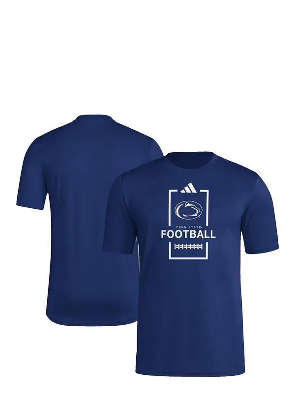 Adidas Penn State Nittany Lions Football Polyester T-shirt - Navy