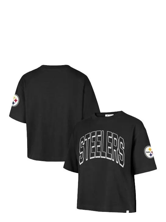 '47 Pittsburgh Steelers Call Out Reed City T-shirt - Black