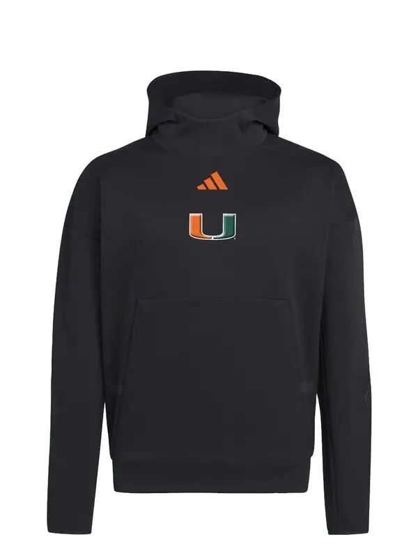 Adidas Miami Hurricanes Z.n.e Hoodie - Black