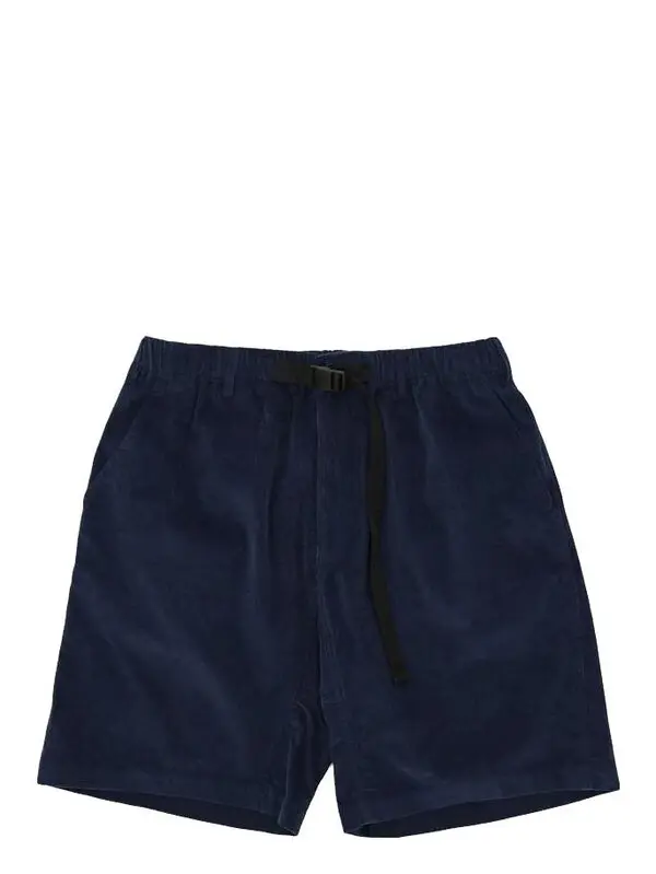 FORTELA Mike Washed Velvet Shorts - Blue