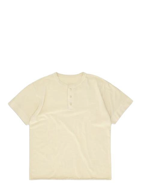 FORTELA Bliss Cotton Serafino T-shirt - Ecru