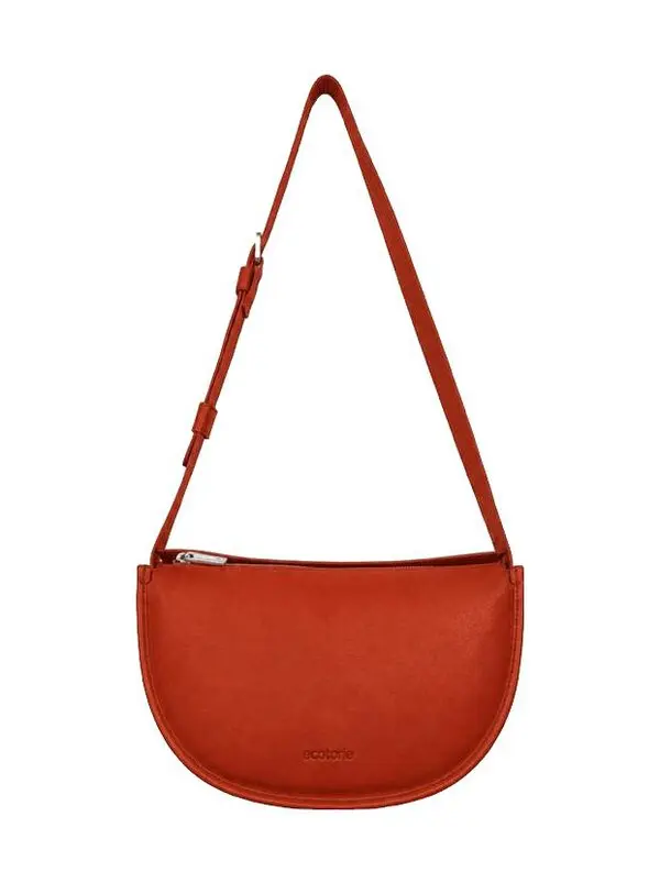 Écotorie Dora Leather Crossbody Bag - Rust
