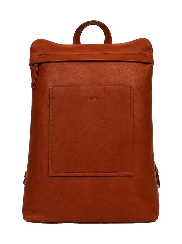 Écotorie Willow Leather Backpack - Cognac