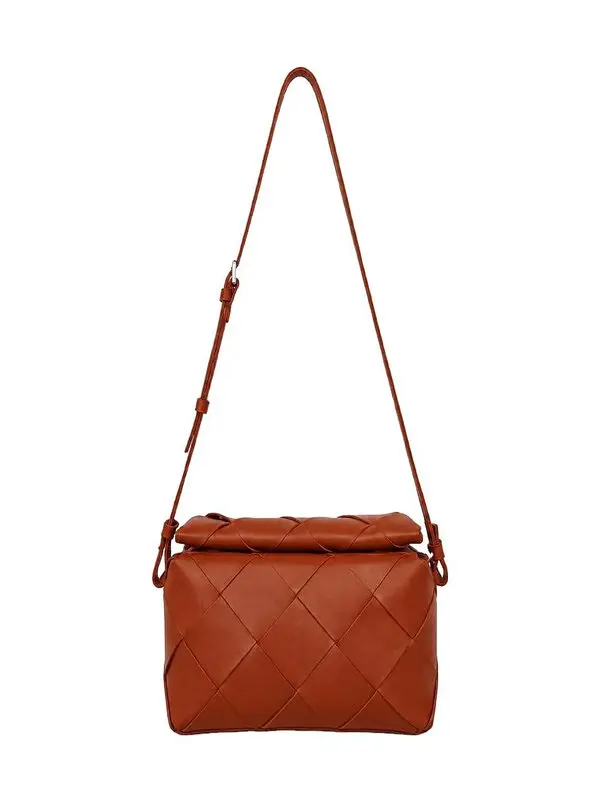 Écotorie Maude Leather Crossbody Bag - Rust