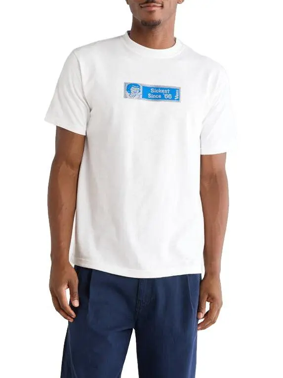 VANS Sickest '66 Cotton Graphic T-shirt - White