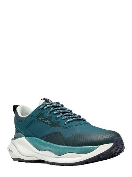 Clarks Pacetrail Go Waterproof Running Shoe - Teal