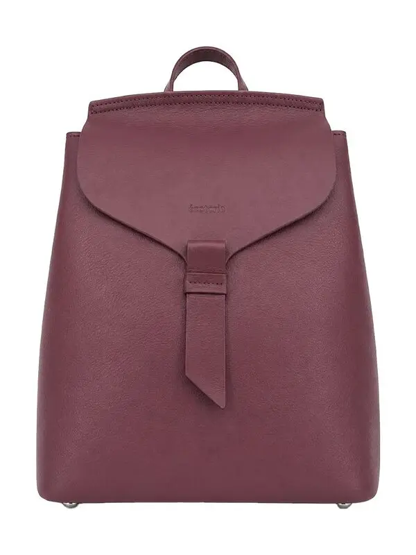 Écotorie Clementine Leather Backpack - Wine