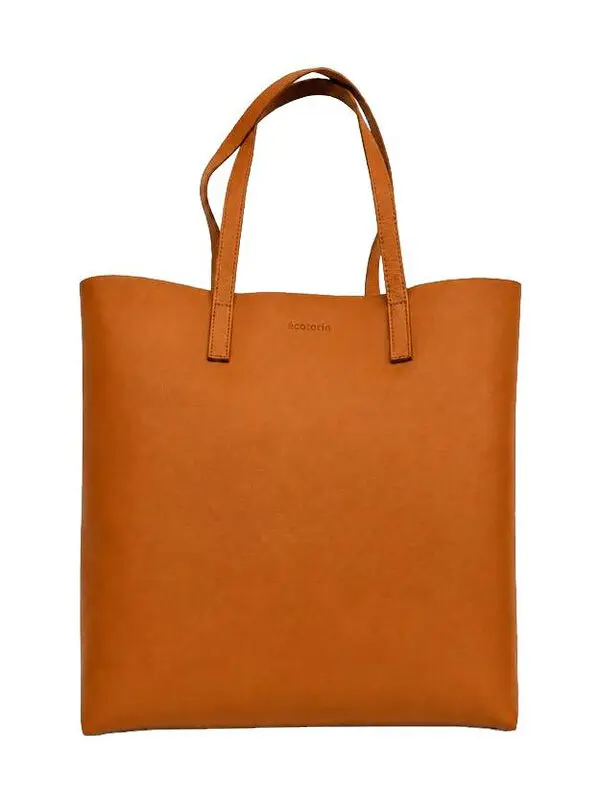 Écotorie Agatha Leather Tote Bag - Caramel