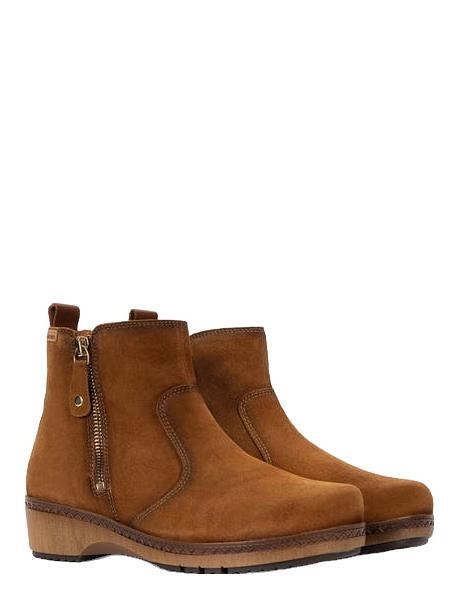 Pikolinos Granada Leather Bootie - Brandy