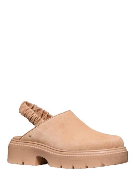 Kate Spade New York Cosma Slingback Leather Clog - Light Fawn