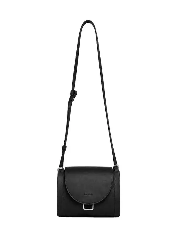 Écotorie Nora Leather Crossbody Bag - Black
