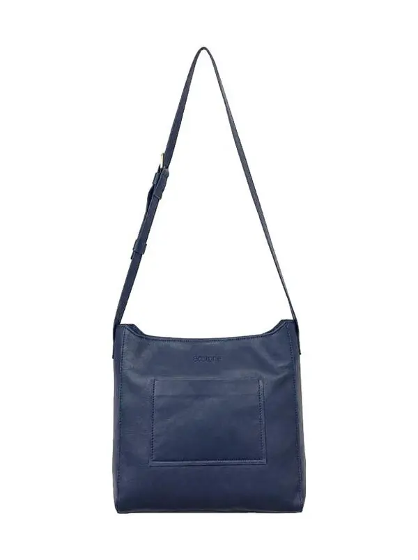 Écotorie Brigitte Leather Crossbody Bag - Midnight