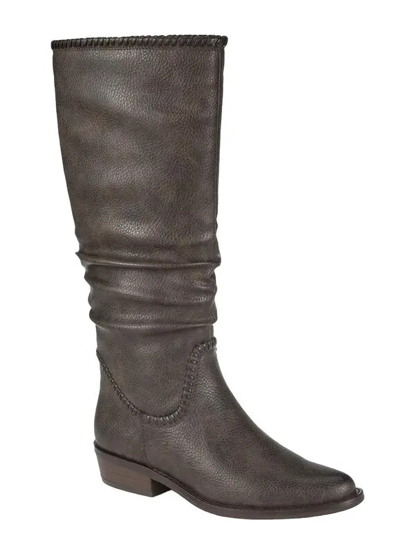 BARETRAPS Nilla Faux Leather Tall Boot - Dark Brown