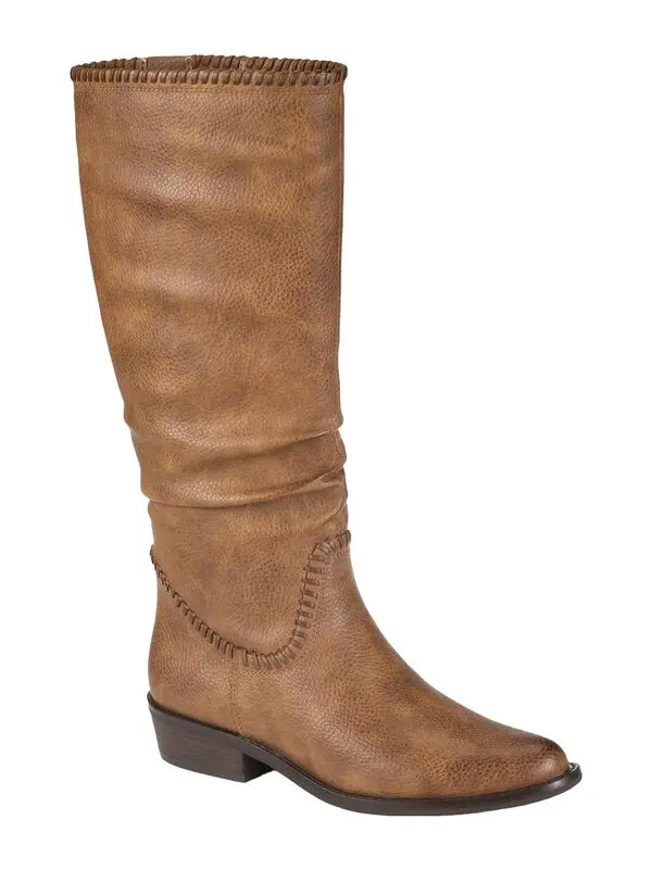 BARETRAPS Nilla Faux Leather Tall Boot - Saddle