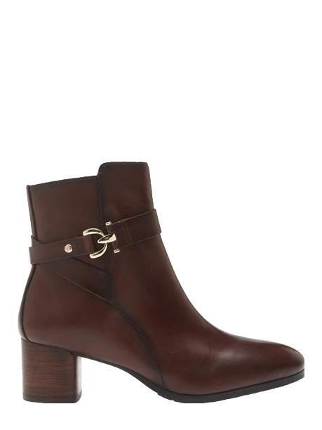 Pikolinos Calafat Bootie With Buckle Detail - Caoba