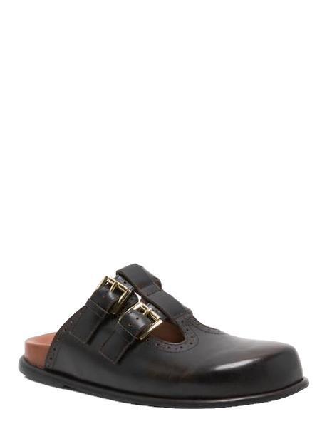 Free People Shoreditch Buckle Mule - Espresso