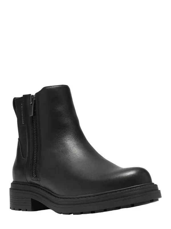 Clarks Orinoco 3 Waterproof Bootie - Black Leather