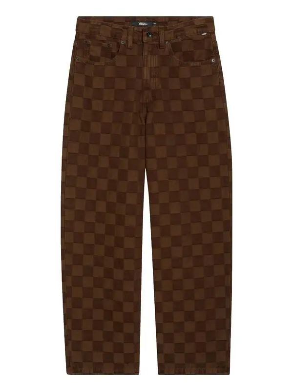 VANS Check-5 Baggy Pants - Demitasse