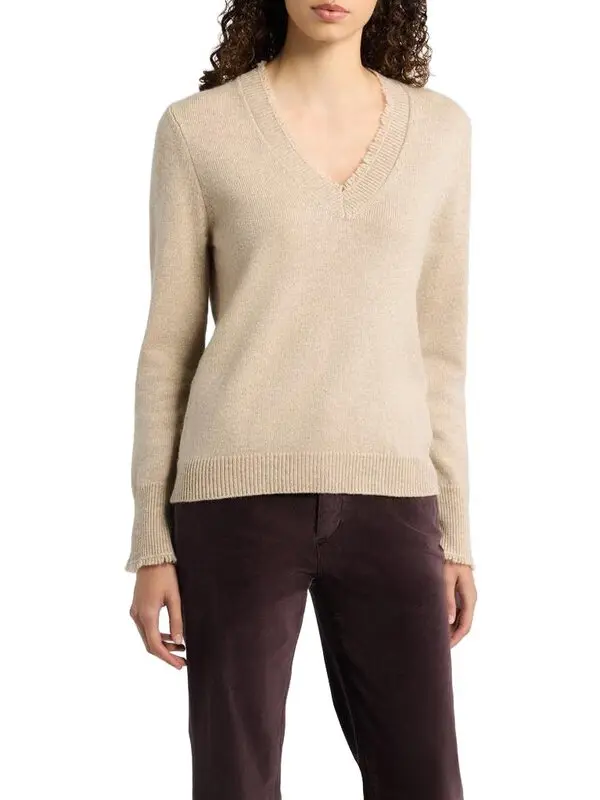 Kobi Halperin Dora V Neck Sweater - Antique