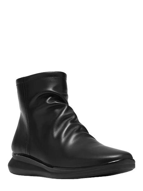 Clarks Lynell Park Waterproof Leather Bootie - Black Waterproof