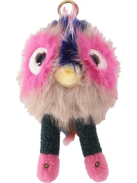 Kurt Geiger Mascot Faux Fur Pom Pom Bag Charm - Open Miscellaneous