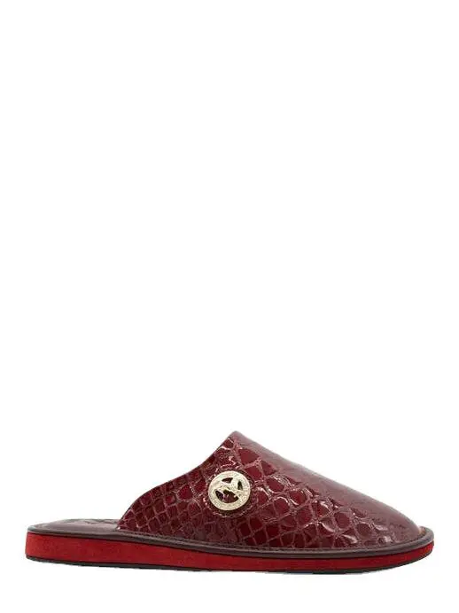 CAVALINHO Gallop Patent Leather House Slippers - Red