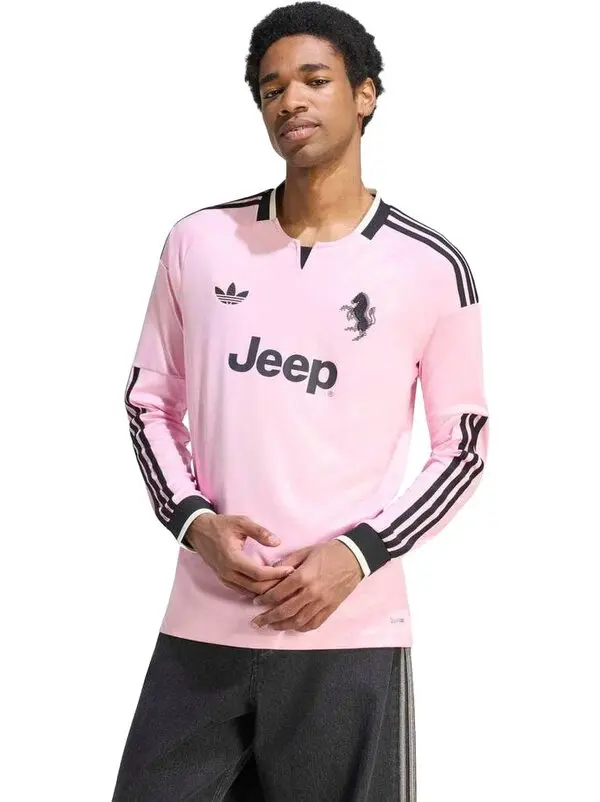 Adidas Juventus 2026/27 Away Replica Long Sleeve Jersey - Pink