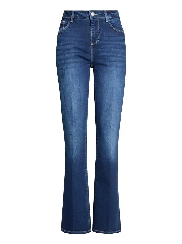 L'Agence Les Petites Selma High Waist Sleek Baby Bootcut Jeans - Columbia
