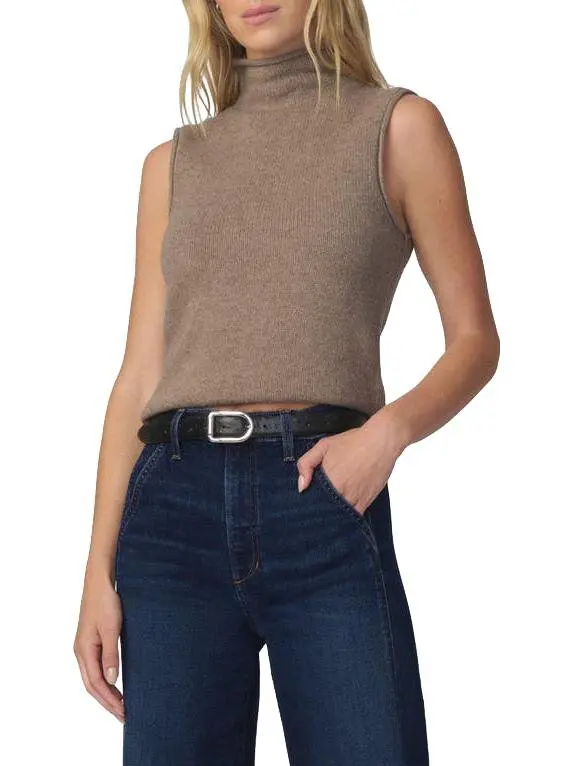 Joe's Jeans Stevie Sleeveless Wool & Yak Hair Sweater - Mink