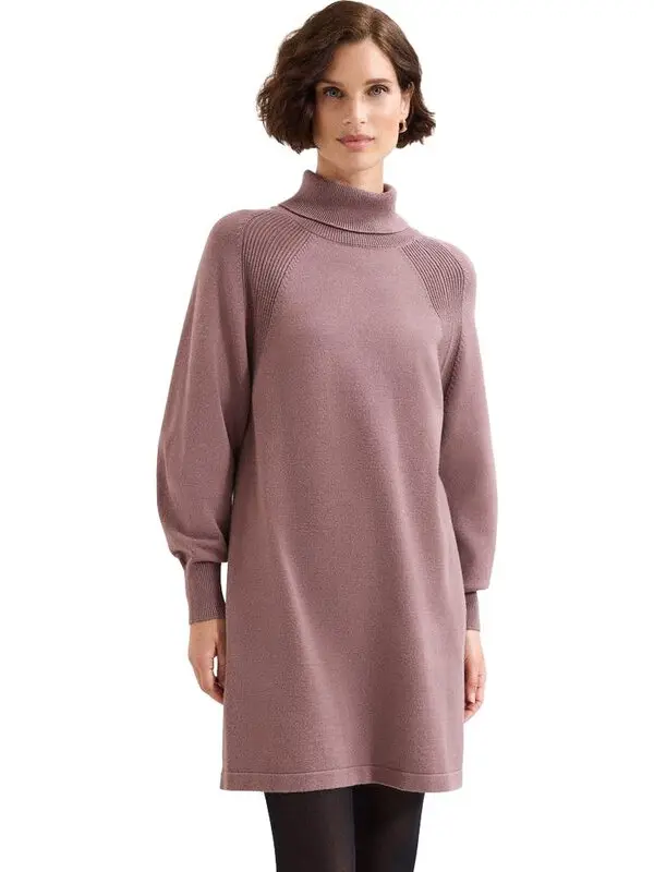 PHASE EIGHT Ellie Jumper Dress - Latte