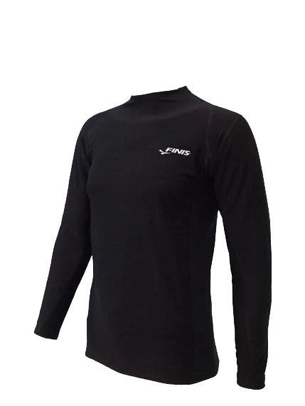 FINIS Thermal Swim Shirt With Upf 50+ Uv Protection - Black