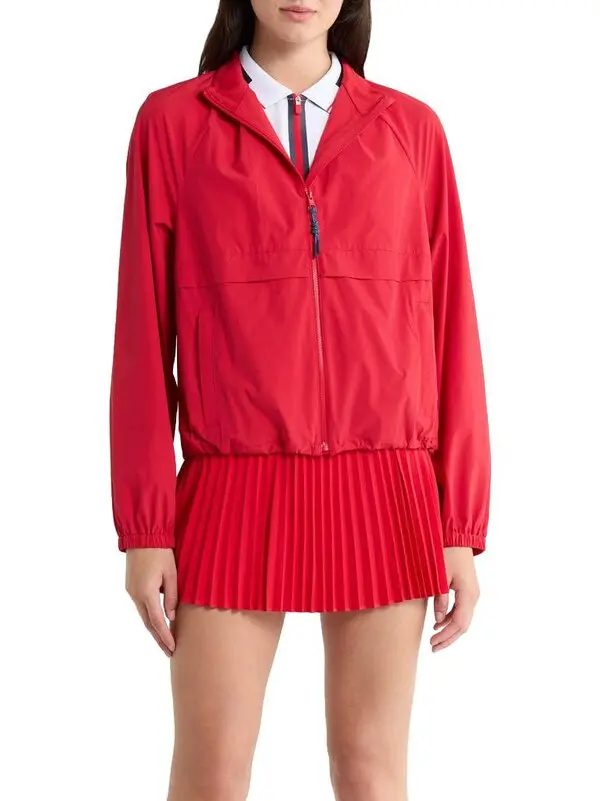 G/fore Whisper Water Repellent Golf Jacket - Classic Red
