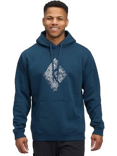 BLACK DIAMOND Engineered Diamond Pullover Hoodie - Indigo