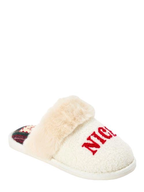 DEARFOAMS Cozy Scuff Slippers - Creme Brulee