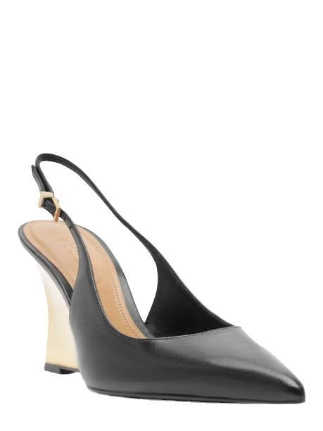 AREZZO Rowen Slingback Wedge Pump - Black