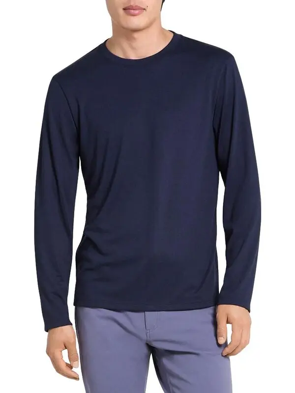 Theory Essential Long Sleeve T-shirt - Baltic